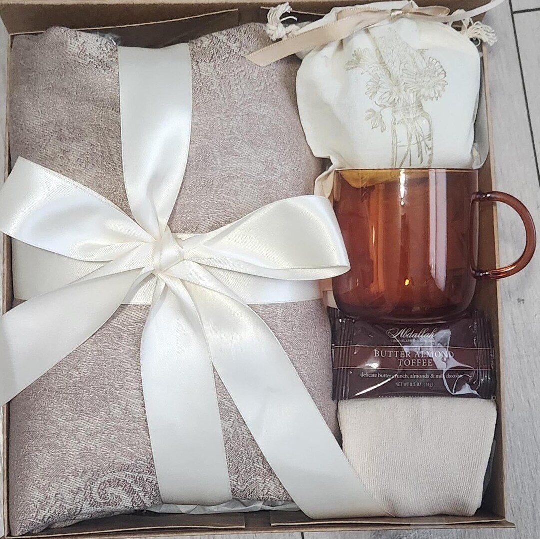 Get Well and Sending Warm Vibes Gift Box for Women, Empathy Gift Basket for Her, Thinking of You ...