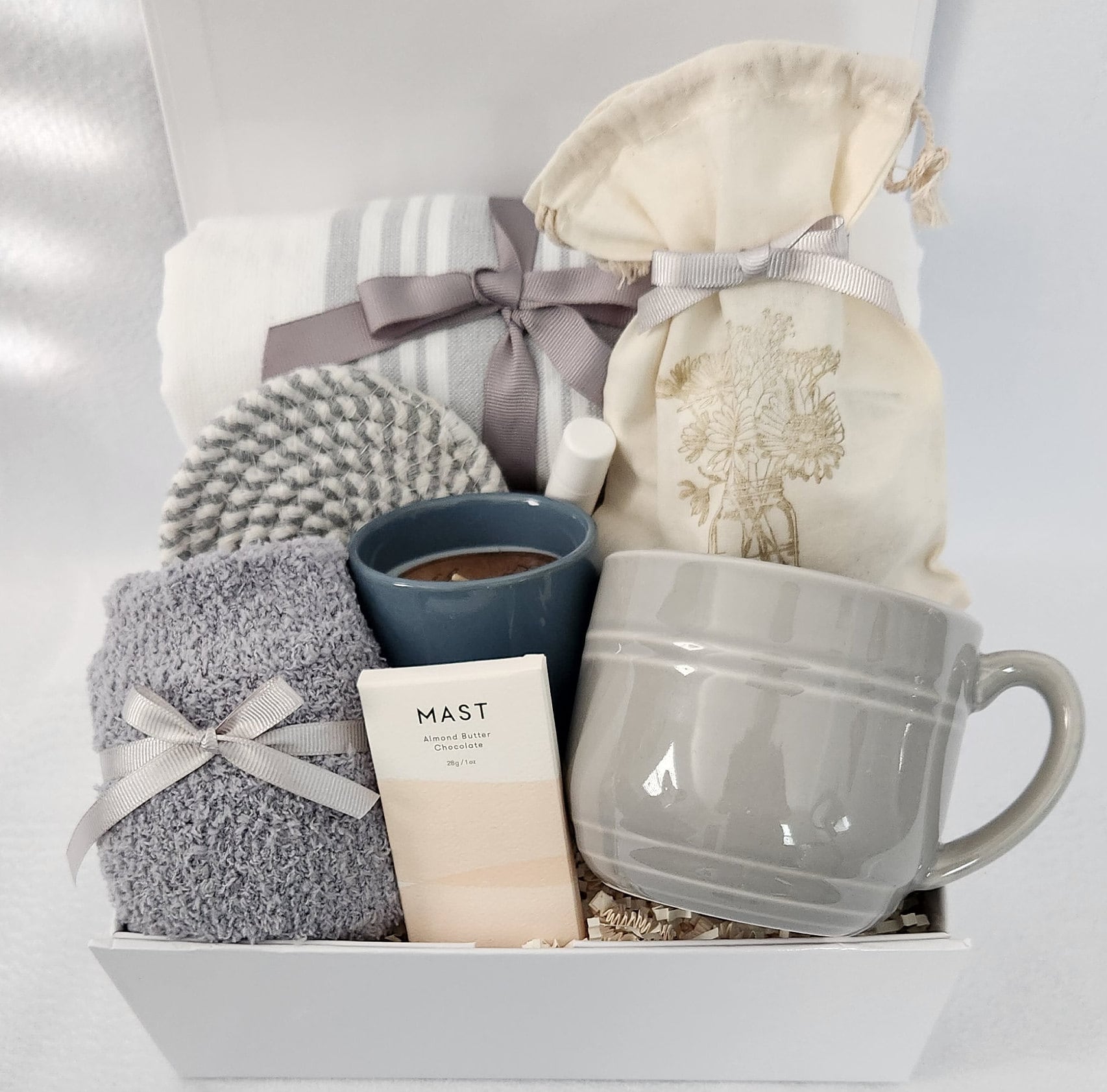 Mental Health Self Care Gift Basket, Care Package for Her, Stress ...