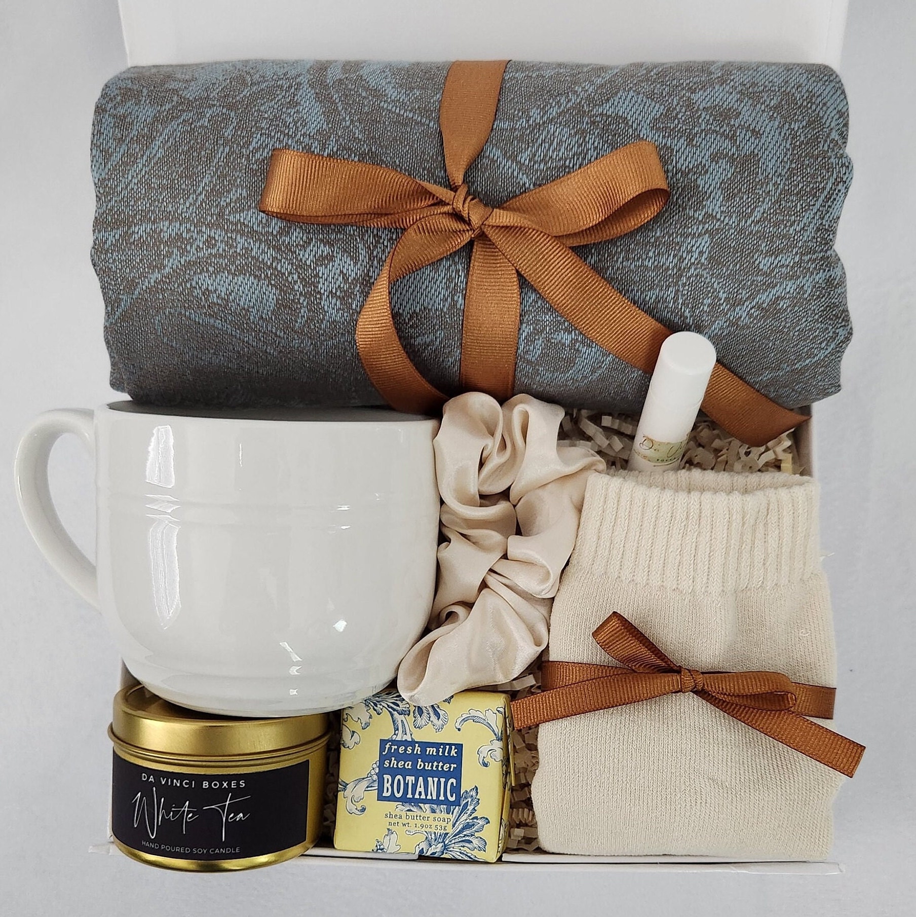 Care and Comfort Gift, Get Well Soon Basket, Woman Selfcare Gift With ...