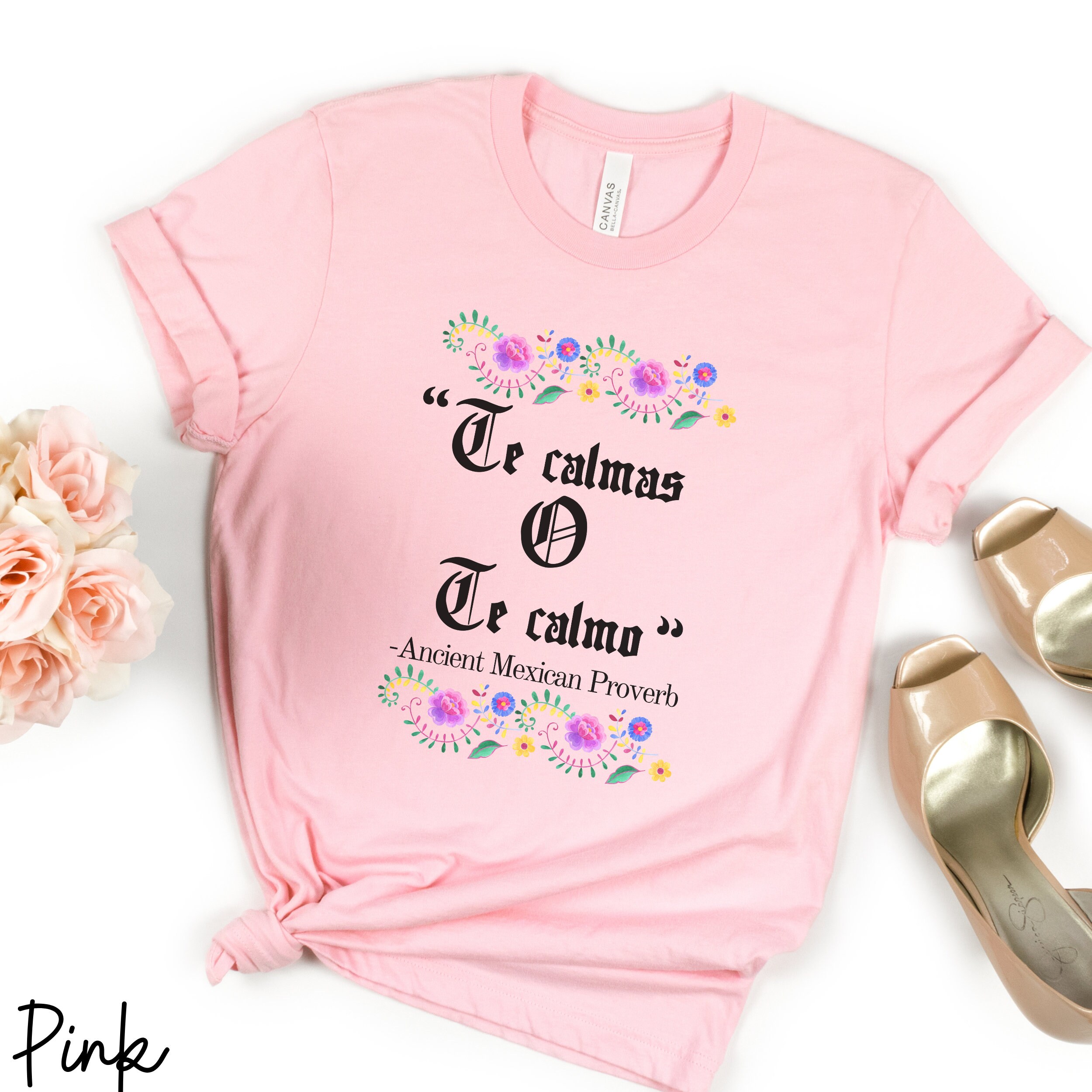Te Calmas O Te Calmo Shirt Latina Shirts for Women Spanish - Etsy