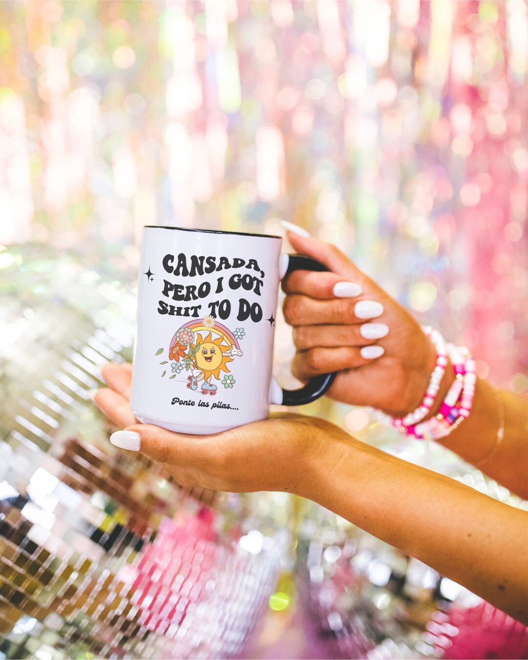 Cansada Pero I Got Shit Do to Mug, Latina Mug, Cafecito Mug, Chingona ...