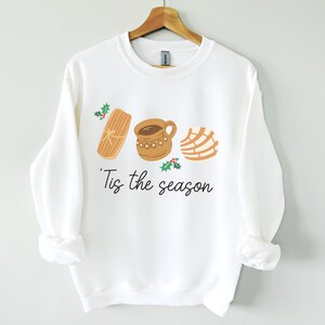 Mexican Christmas Sweatshirt, Concha Sweatshirt,tamale Shirt, Spanish ...