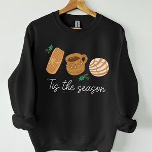 Mexican Christmas Sweatshirt, Concha Sweatshirt,tamale Shirt, Spanish ...