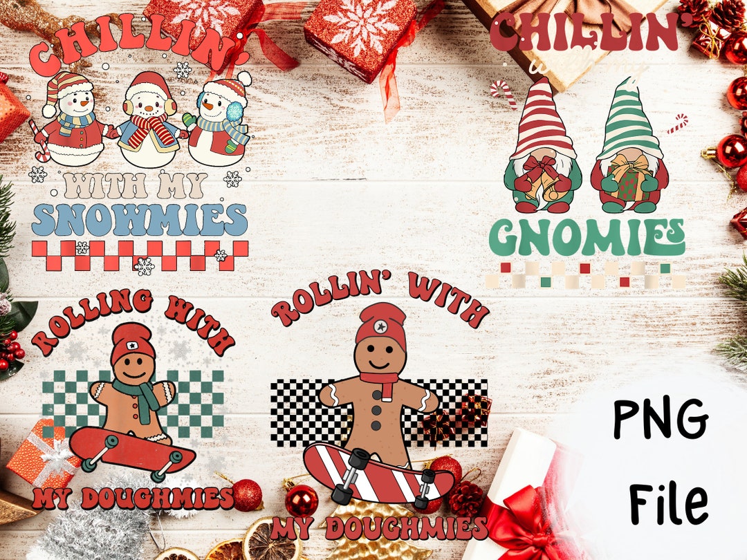 Christmas Chillin Bundle PNG - Etsy