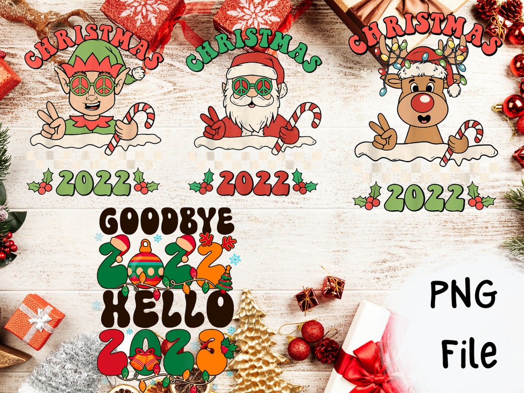 Christmas 2022 Bundle PNG - Etsy
