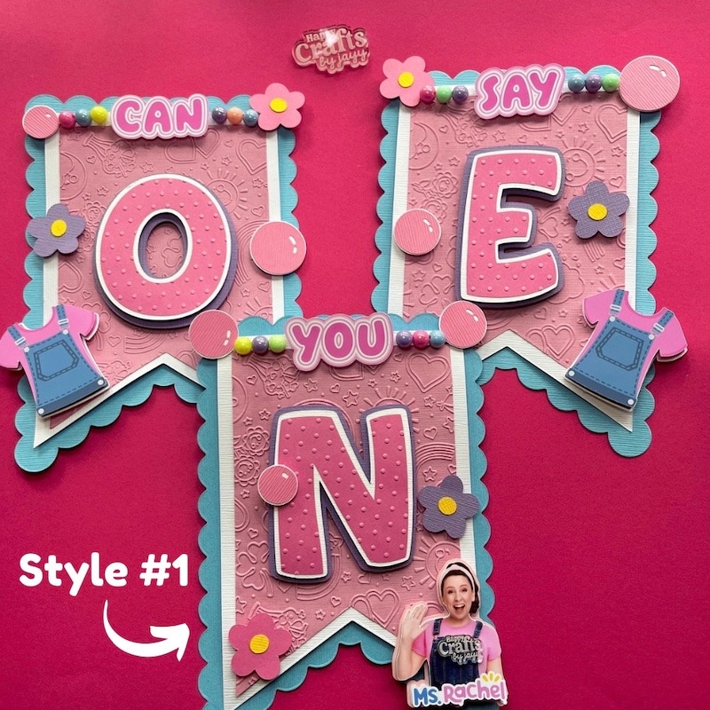 Ms Rachel Birthday Theme - Etsy