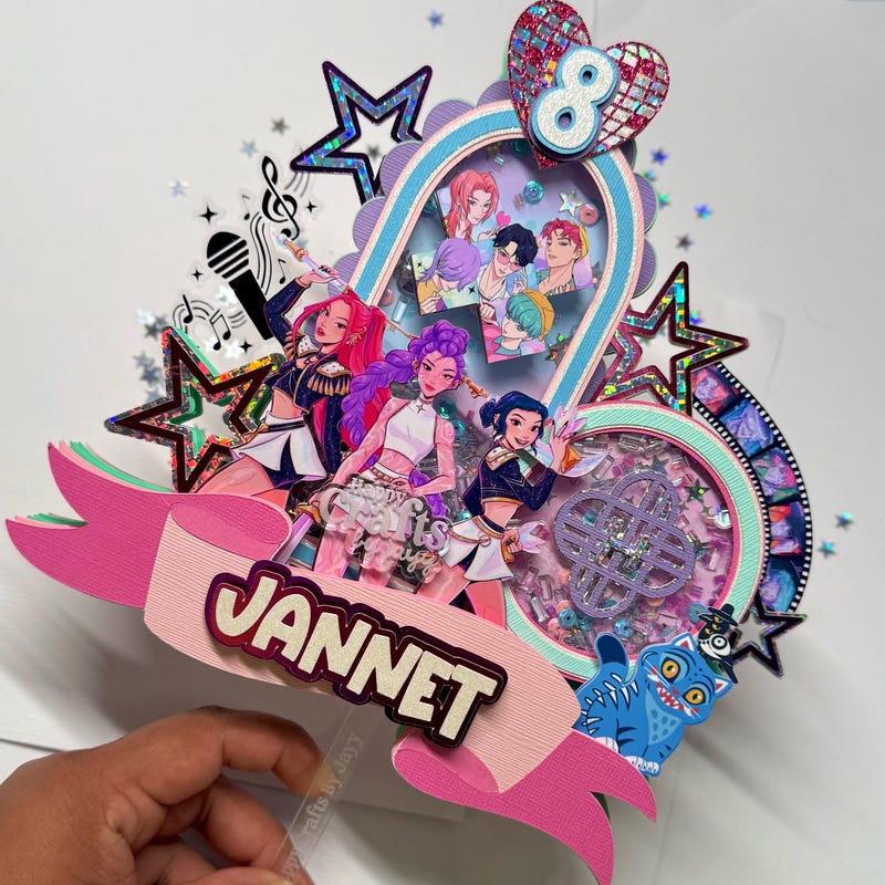 Kpop Demon Hunters Caketopper - Etsy