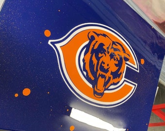 Custom TV Tray NFL Theme Chicago Bears - Etsy