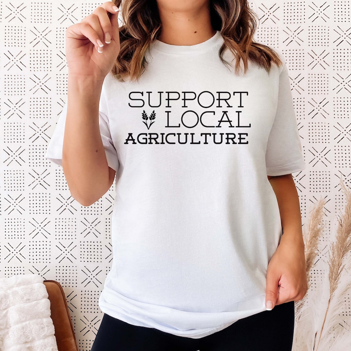 Support Local Agriculture PNG SVG Digital Download, Ag, Women in Ag, Ag Shirt, Gifts for Her ...