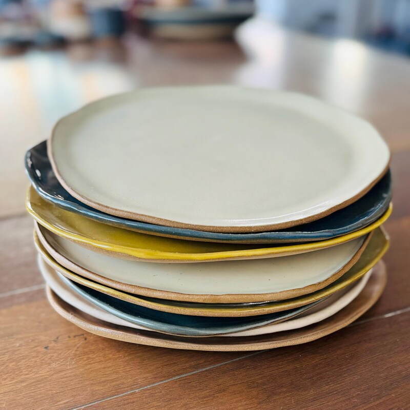 Pottery Plates - Etsy