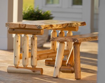 Cabin Log Tv Stand - Etsy