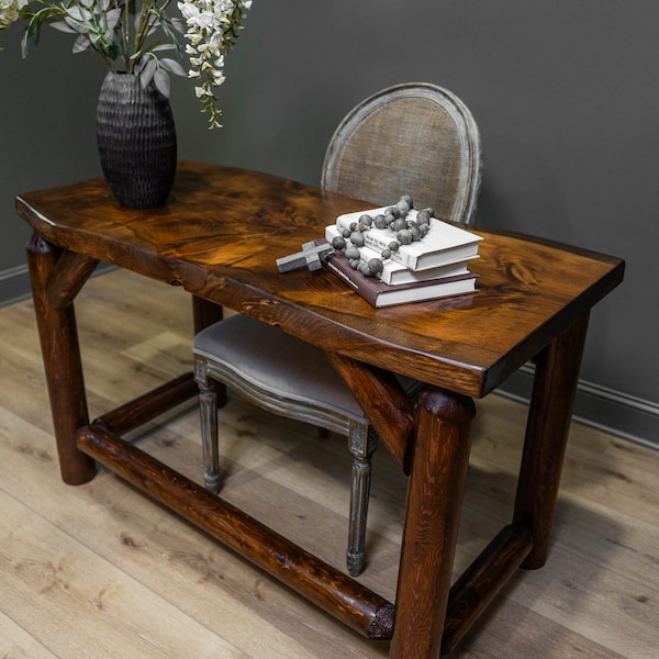 Rustic Desk - Etsy