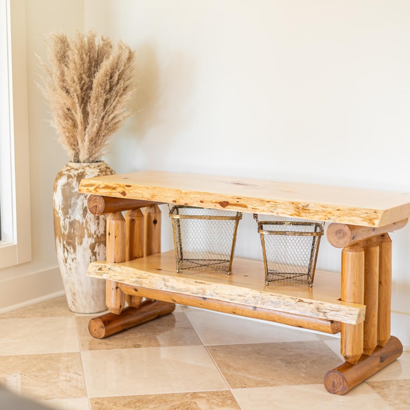 Rustic Media Center - Etsy