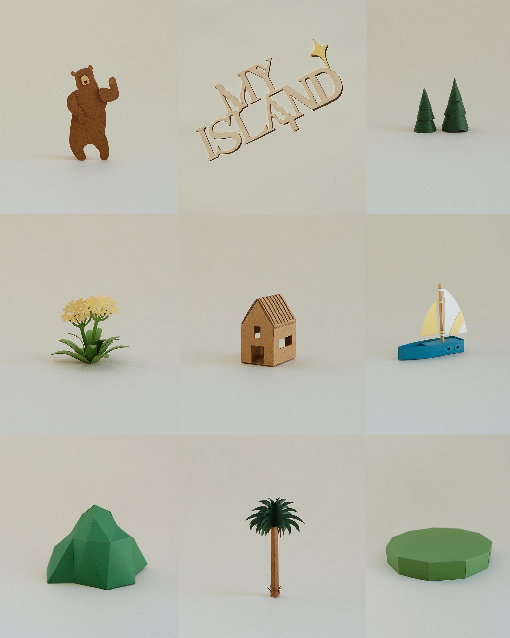DIY Paper Craft Kit | ' My Island' | Create Your Own Relaxing Paradise ...