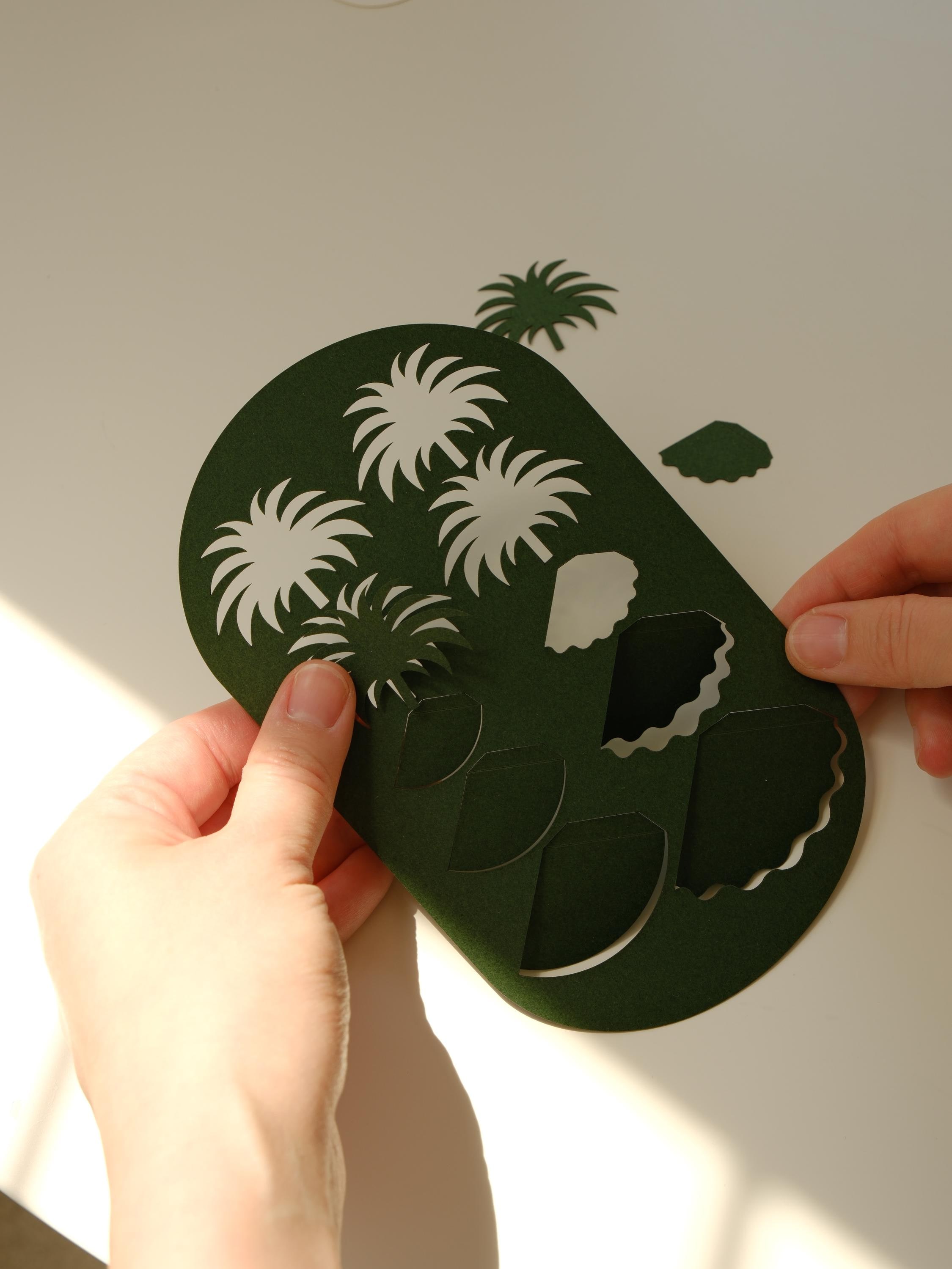 DIY Paper Craft Kit | ' My Island' | Create Your Own Relaxing Paradise ...