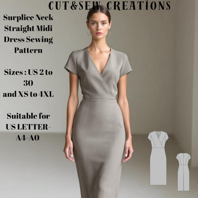 Robe droite - Etsy France