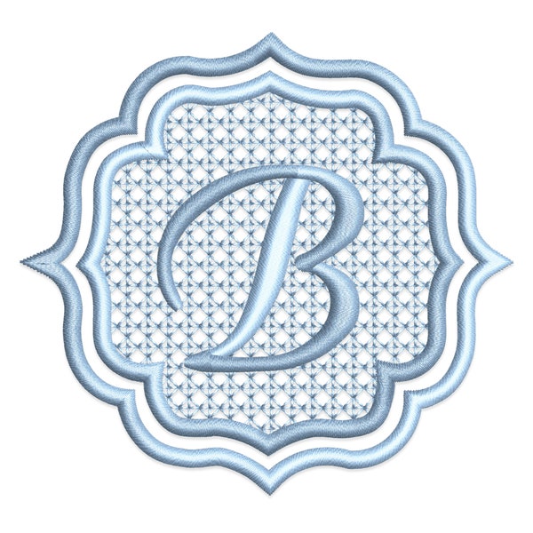 Machine Embroidery Monogram Fonts - Etsy