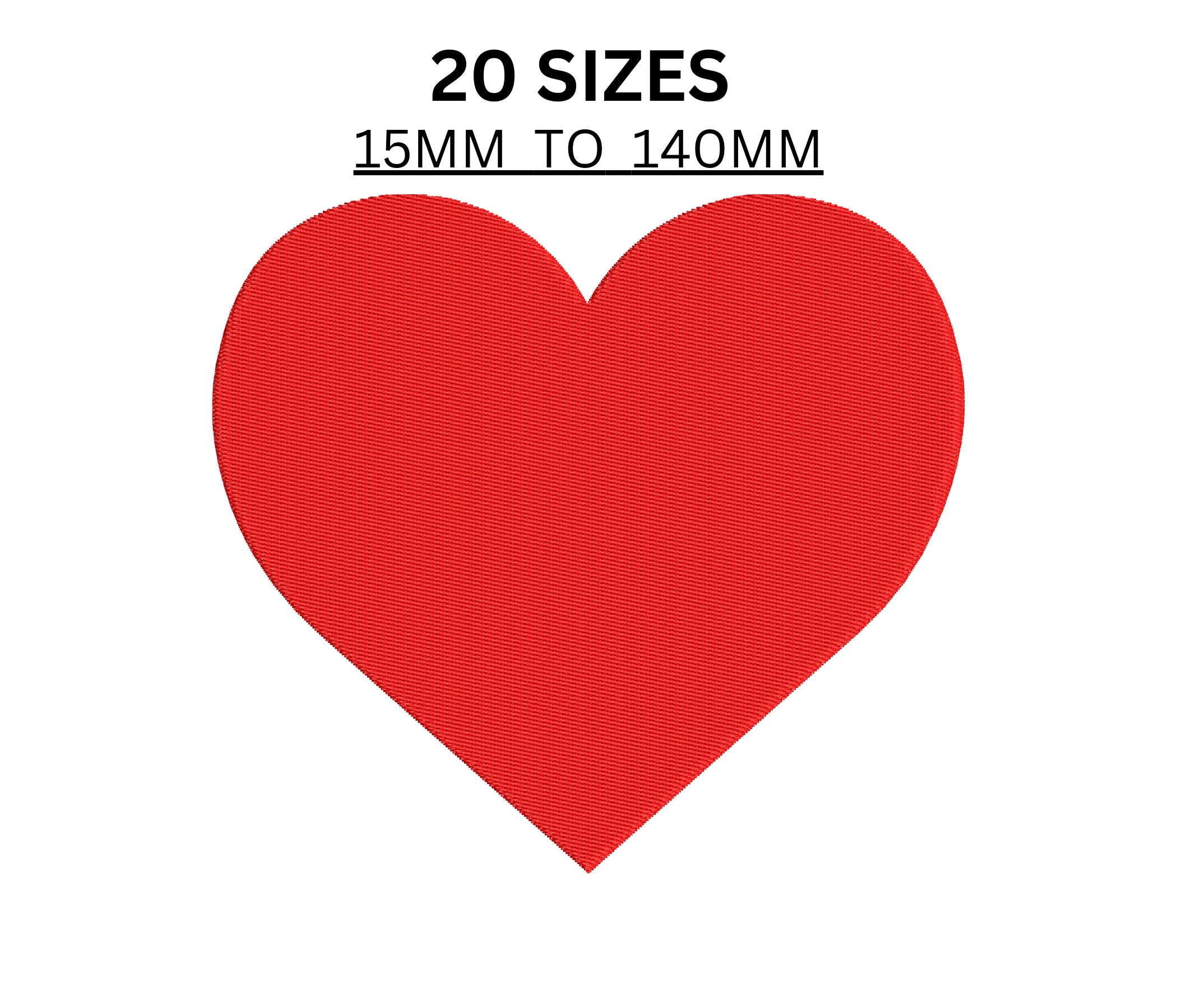 Heart Embroidery Design. Mini Heart Embroidery. Love. Heart Shapes ...