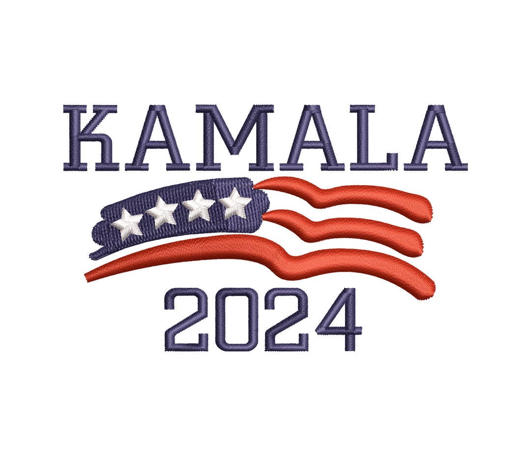 Kamala Harris Embroidery Design Digital Pattern for PES and DST ...