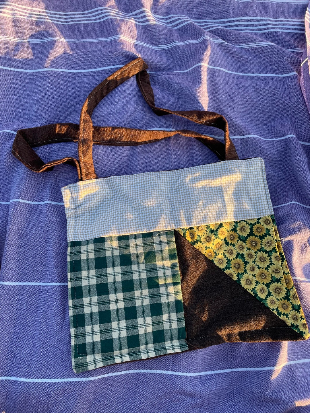 Patch Work Tote Bag - Etsy