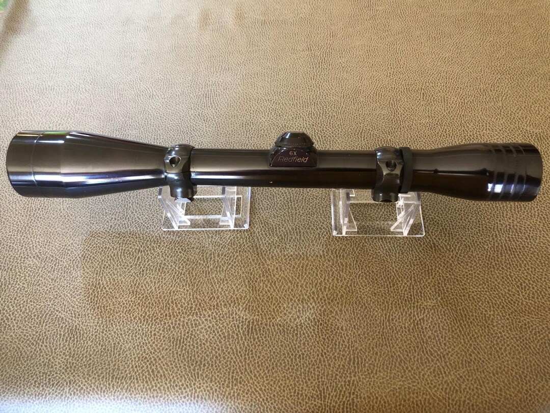 1970'S-80'S Redfield 6x Wide View Rifle Scope, Serial P34203 in Very ...