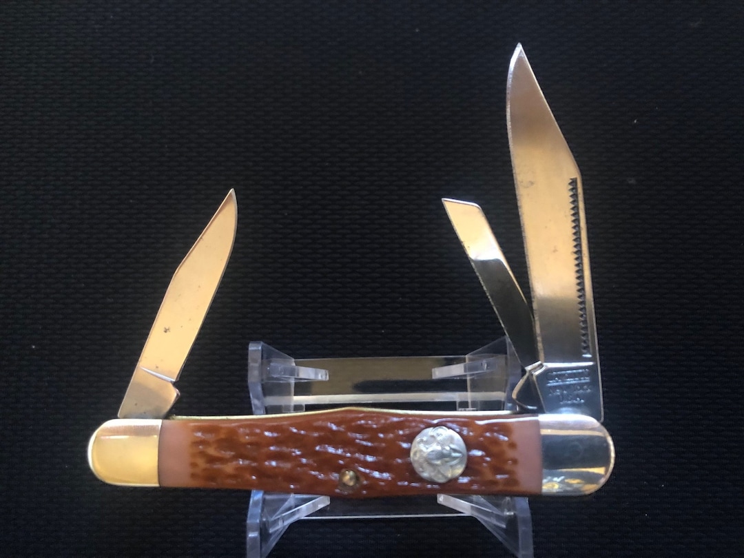 1980'S Camillus Center Swell Boy Scouts Knife, 1980's Tang Stamp ...