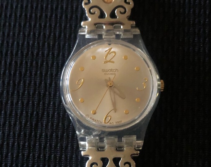 2007 Swatch Swiss Ladies Watch With Original Band - Works Great - Etsy