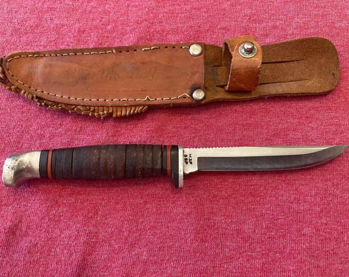 Case Xx USA M3F SSP Fixed Blade Knife. 6 3/8" Full Length, Blade 3.5 ...