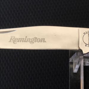 1980'S Remington #R12 U.S.A. Trapper Knife, Dupont Jigged Delrin ...