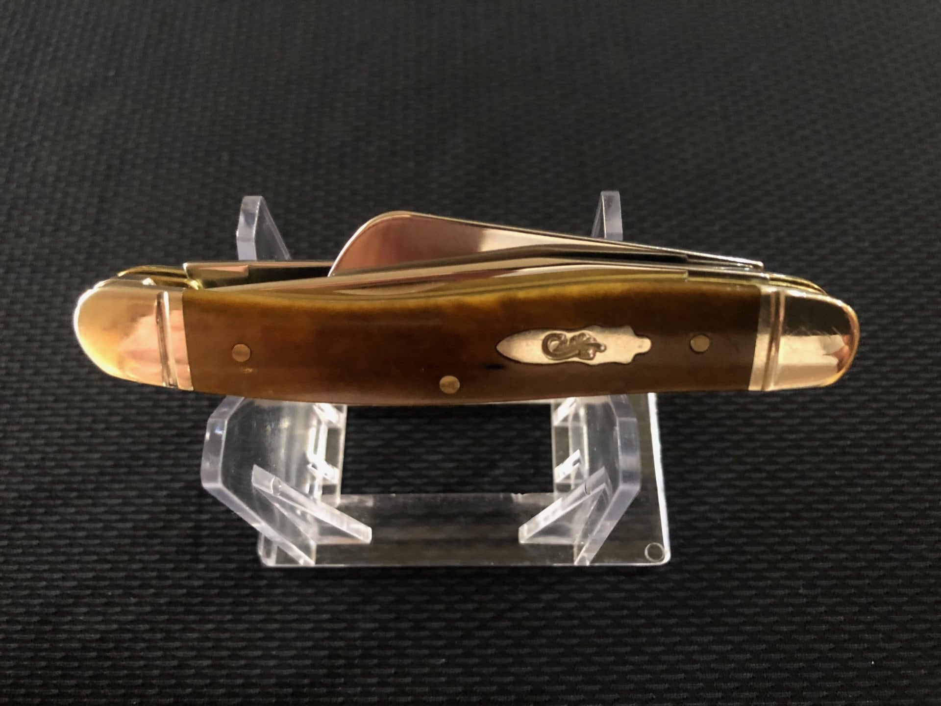 2020 Case XX 6318 SS 10 Dot 3-bladed Stockman Knife, Smooth Antique ...