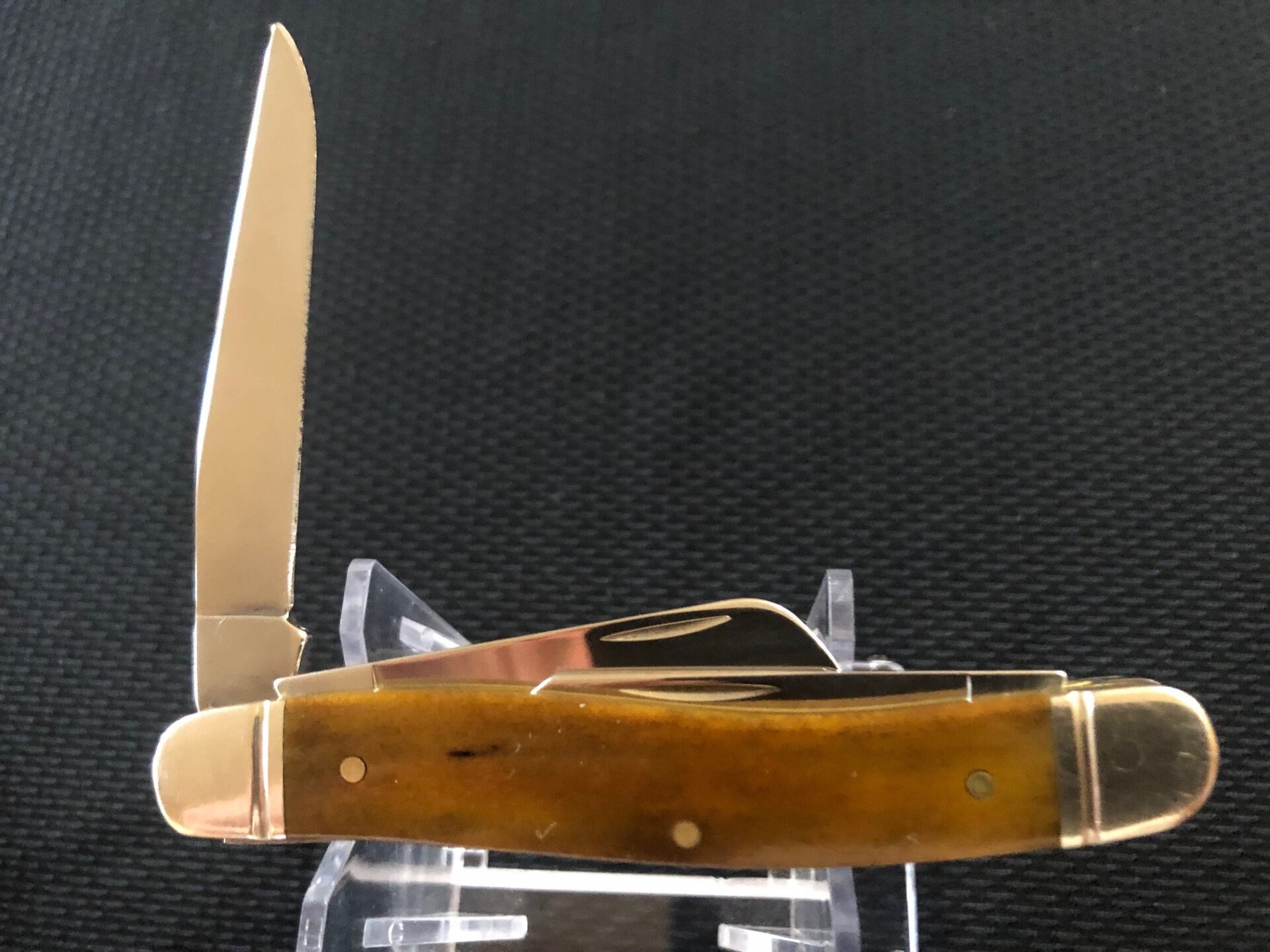 2020 Case XX 6318 SS 10 Dot 3-bladed Stockman Knife, Smooth Antique ...