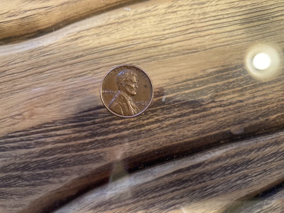 1966 Penny With Errors - Etsy