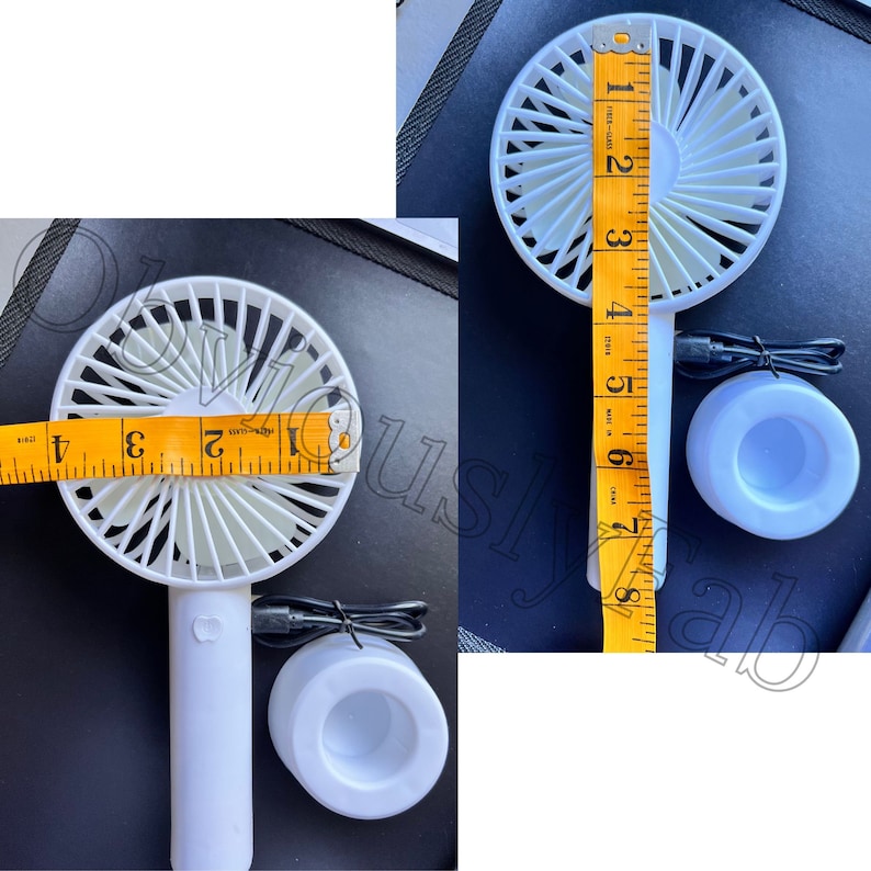 Pink Wedding Favor Hand Fan, 3-speed USB Rechargeable - Etsy