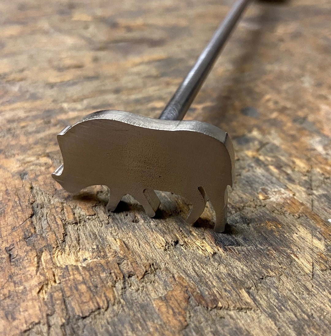 Grilled Meat Stamp Wild Boar, Branding Iron Wild, Food Branding, Grill ...