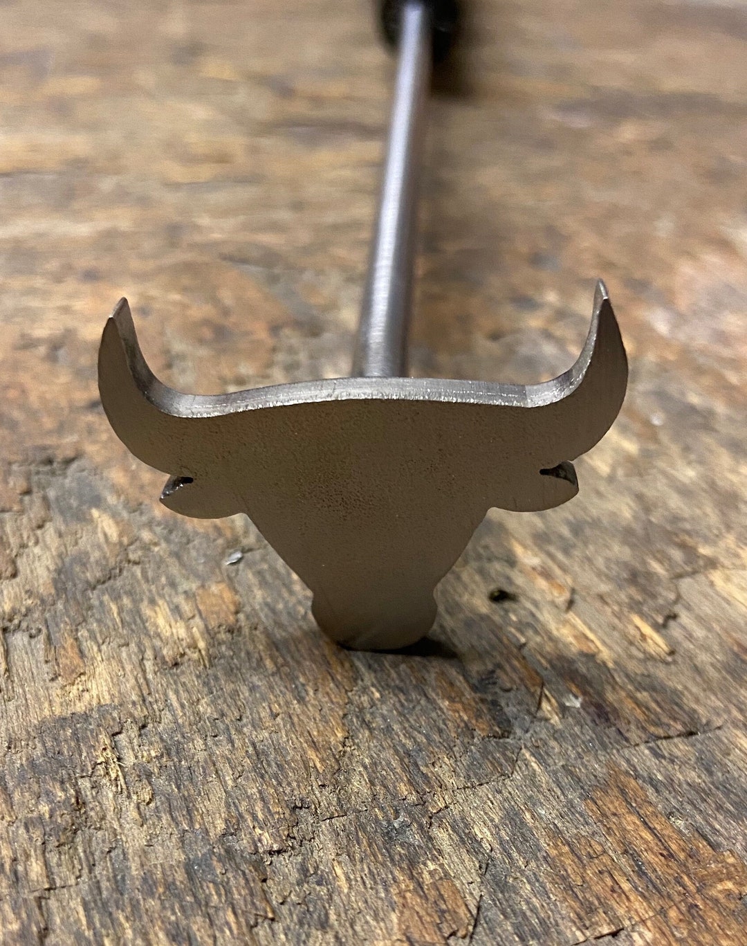 Grill Meat Stamp Bull, Branding Iron Steak, Food Branding, Grill Stamp ...