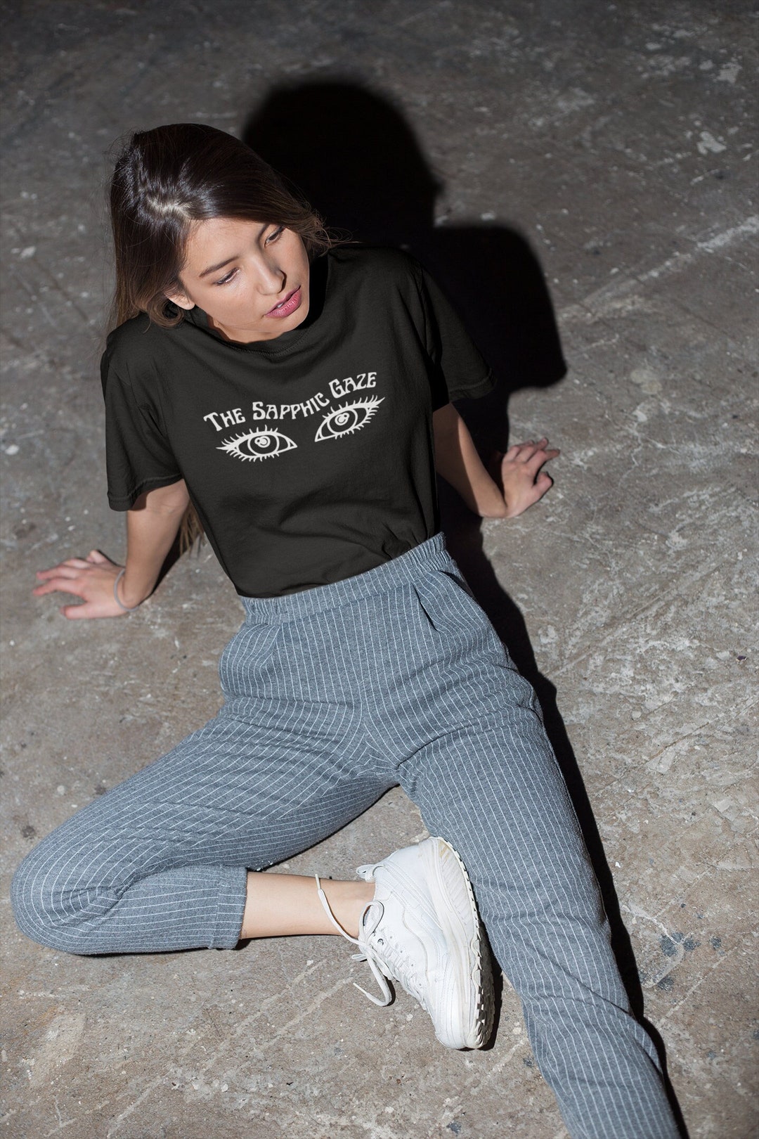 Sapphic Gaze Lesbian Shirt