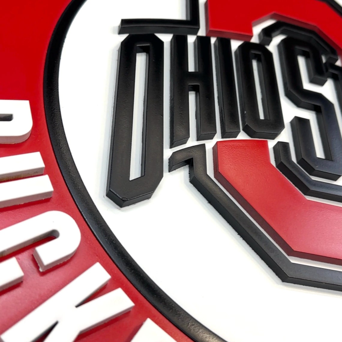 Custom Basement Sign Ohio State Wooden Sign 3D Effect Basement Signs ...