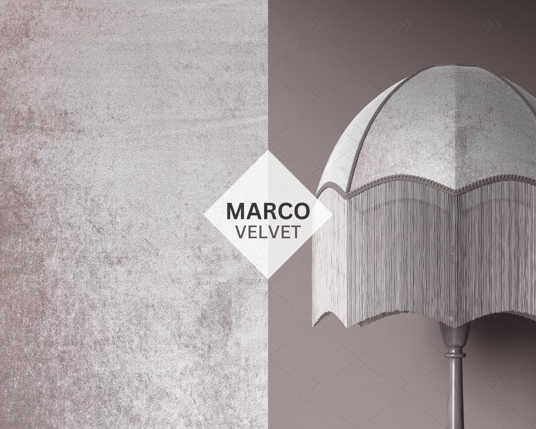 Plain Beige Velvet Fabric by Fibre Naturelle, Soft Chenille Velvet ...