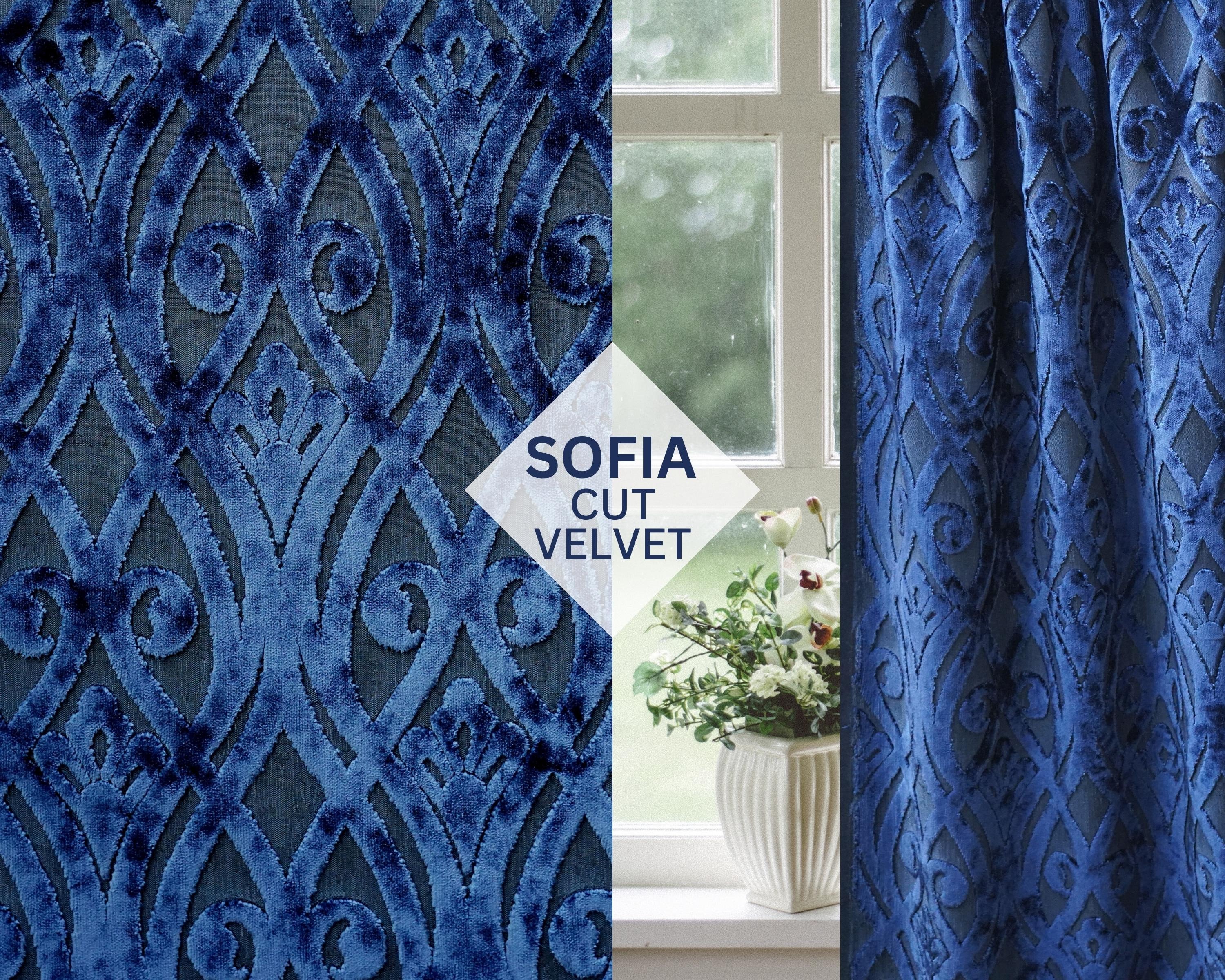 Art Decor Velvet Fabric, Damask Velvet, Geometric Velvet, Upholstery ...