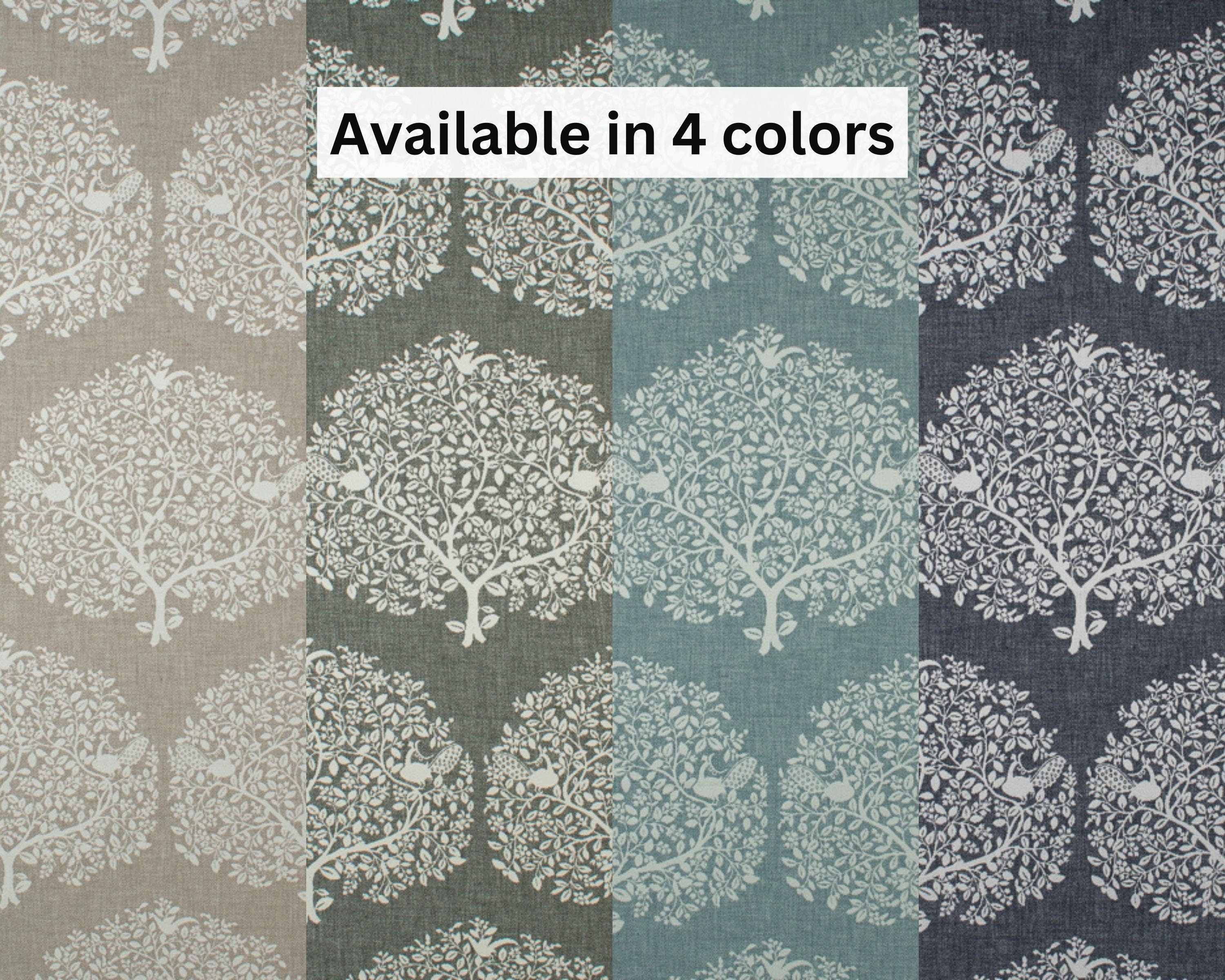 Tree of Life Upholstery Fabric, Fabric for Curtains With Tree, Drapery ...