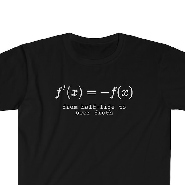 Math Equation T Shirt Etsy