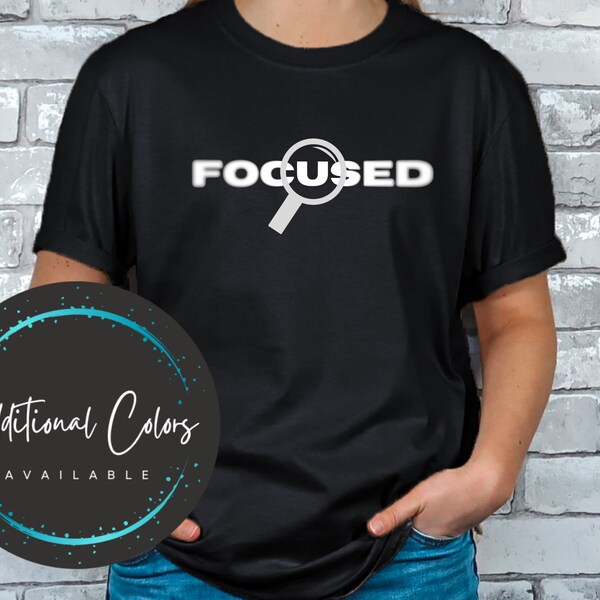 Stay Focused Shirt - Etsy