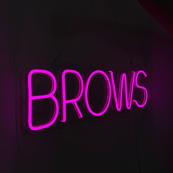 Neon Letters - Etsy
