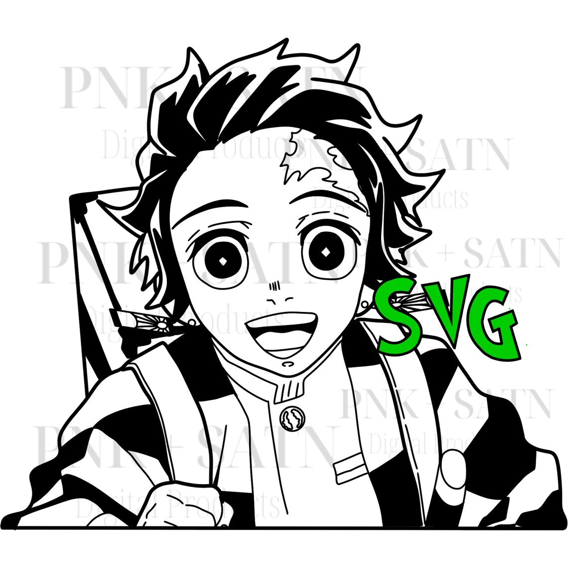 Inosuke SVG PNG Demon Slayer Svg Anime Svg - Etsy