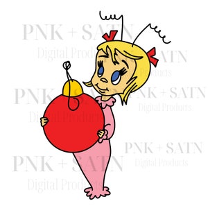 Cindy Lou Who PNG PDF | Christmas Svg - Etsy Canada