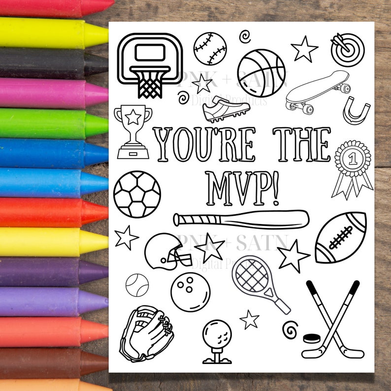 Coloring Pages for Boys Kids Affirmation Coloring Pages - Etsy