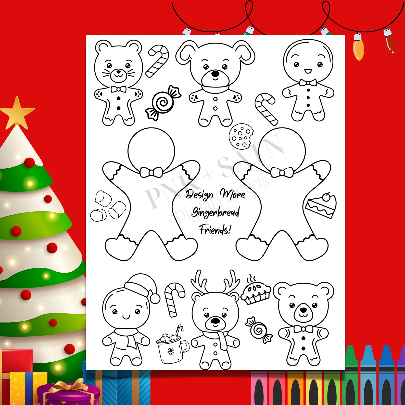 Christmas Coloring Pages for Kids Christmas Coloring Pages Christmas ...
