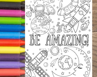 Kids About Me Coloring Page, Coloring Page for Kids, Printable Coloring ...