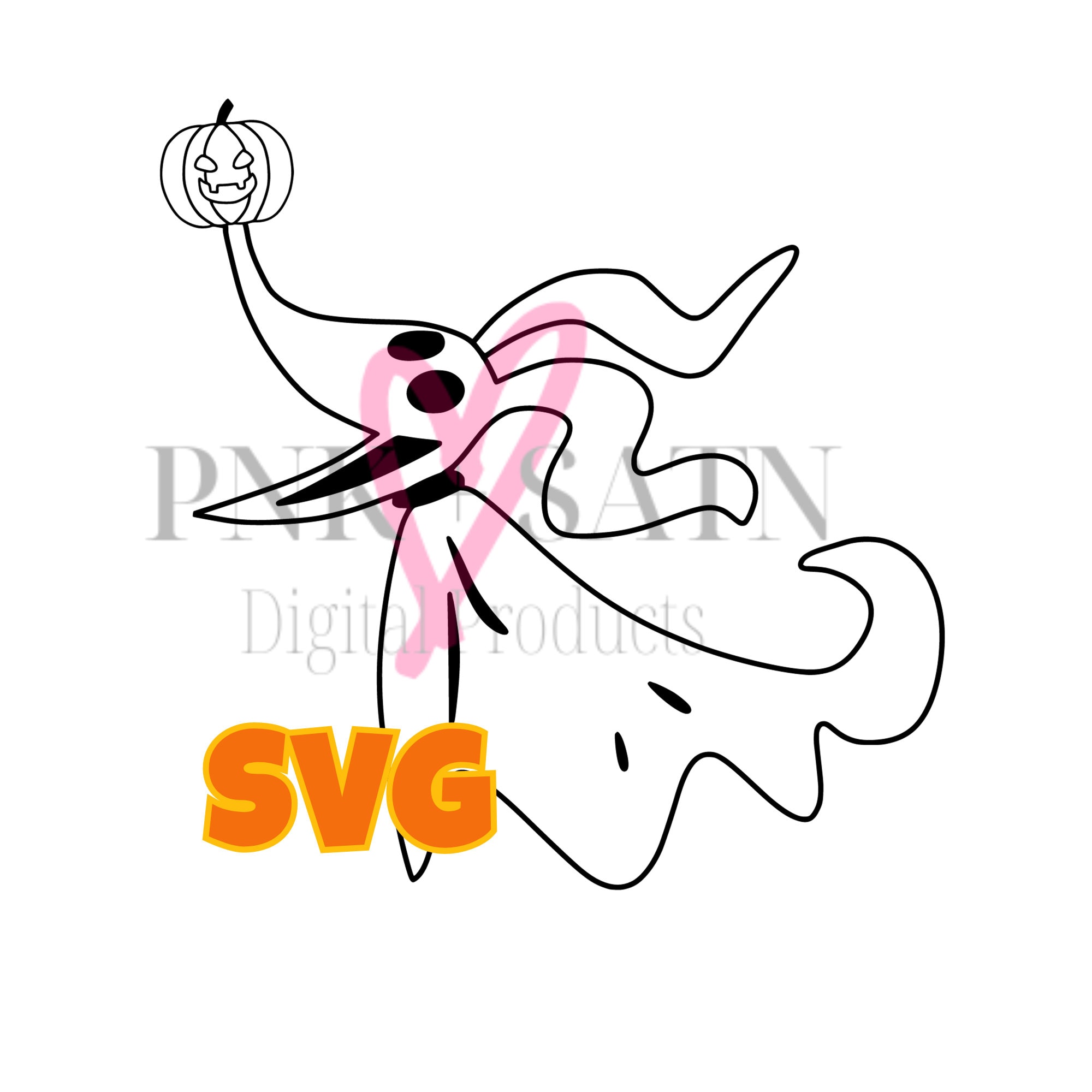 Zero Svg | Nightmare Svg | Halloween Svg | Svg | Cricut Design ...