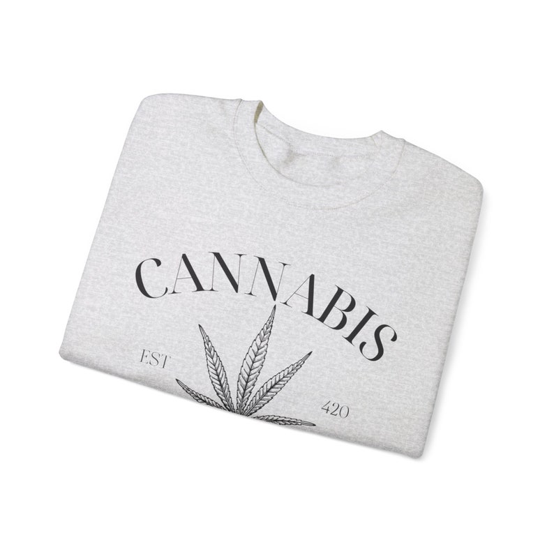 Weed Club Sweater Weed Hippie Hoodie Crewneck Sweatshirt 420 Shirts Marijuana T Shirts Cannabis ...